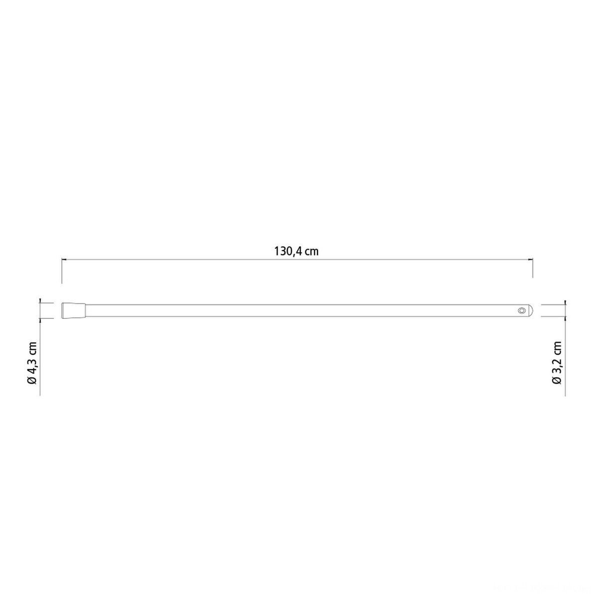 Cabo Redondo para Enxada Tramontina em Madeira 130 cm - Tramontina ...