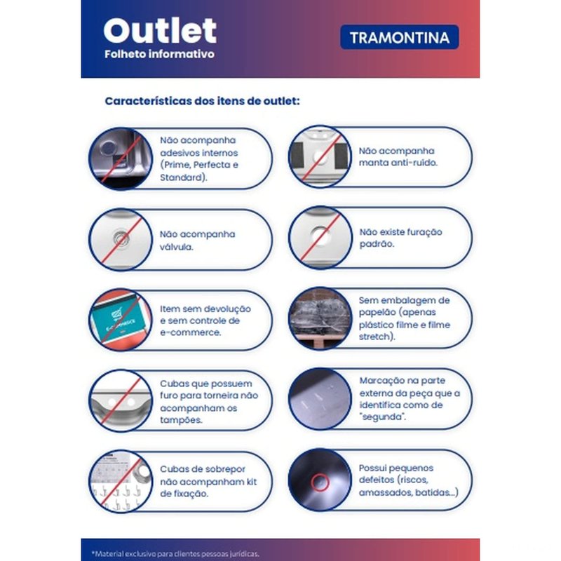 OUTLET Cuba Sobrepor Tramontina Marea 2 Cubas e Auxiliar Aço Inox ...