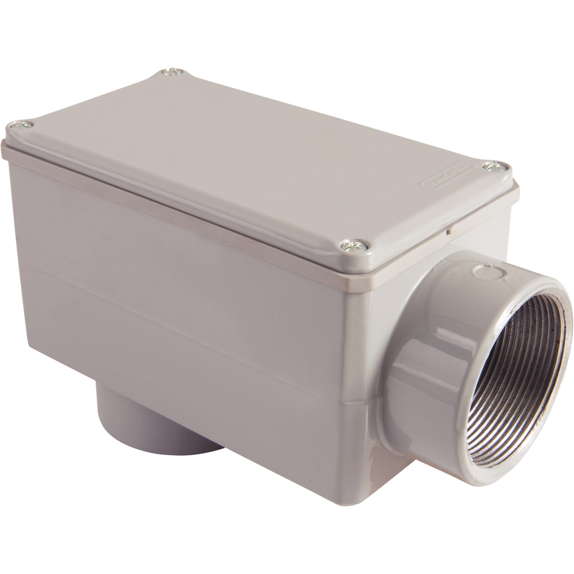 Condulete Fixo 2" Tipo LB Tramontina com Tampa e Rosca NPT com Pintura ...